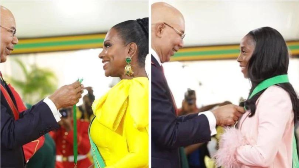SHERYL LEE RALPH AND SHELLY-ANN FRASER-PRYCE JUST RECEIVED ONE OF ...